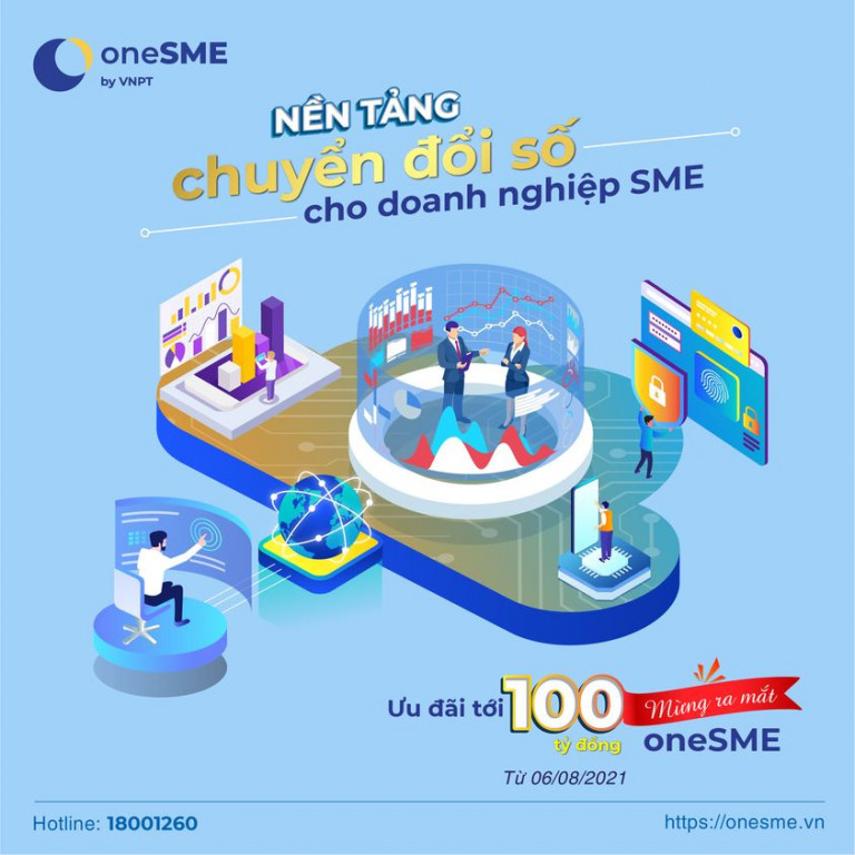 VNPT ra mắt nền tảng chuyển đổi số oneSME dành cho doanh nghiệp | Tin tức