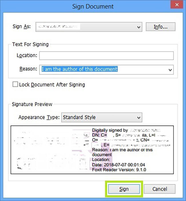Hướng dẫn cách ký chữ ký số trên file PDF bằng USB Token và ký số từ xa